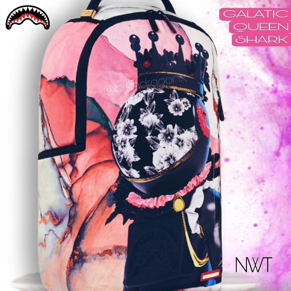Sprayground | Bags | Nwt Sprayground Backpack Queen Of Space Pink ...